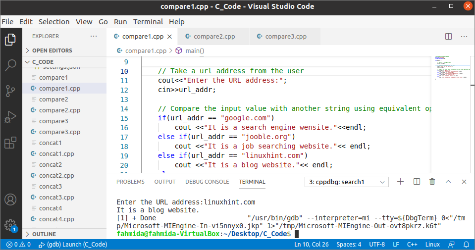 How To Compare String In C DevsDay ru