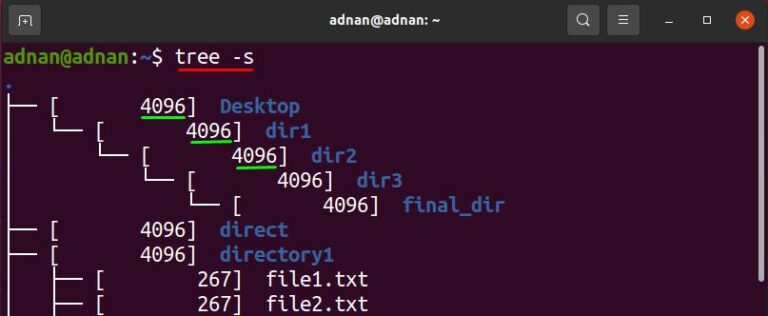 What is Tree Command in Ubuntu