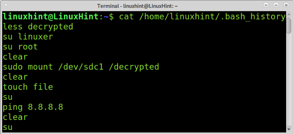 Delete History Without A Trace In Linux DevsDay ru
