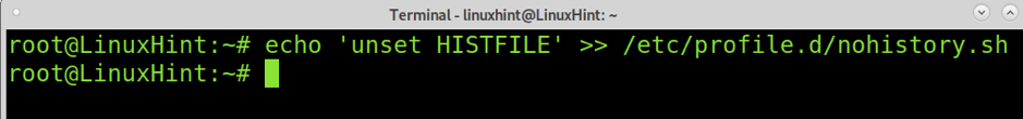 Delete History Without A Trace In Linux