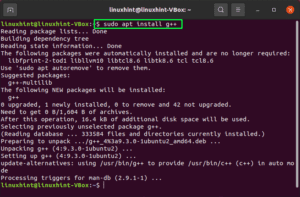 How to install g++ on Ubuntu