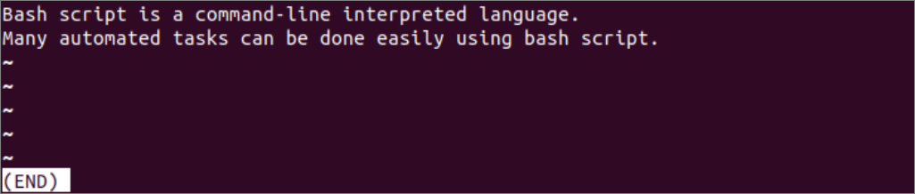 How To Open The File In Bash