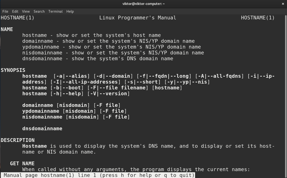 Change Hostname Debian 10
