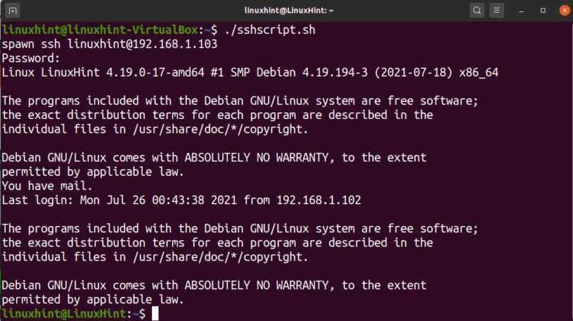 How to Script ssh Login with Passwords
