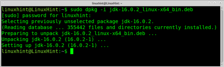 How To Install Oracle Java 16 Jdk On Debian
