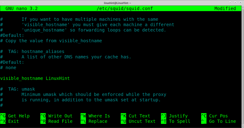 Squid Proxy Configuration On Linux