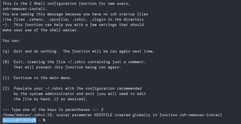 How Do I Change My ZSH Prompt Name