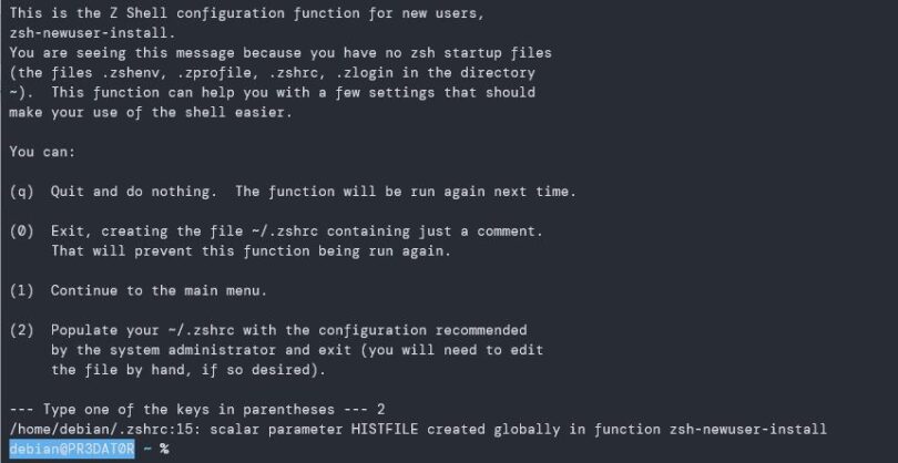 How Do I Change My ZSH Prompt Name