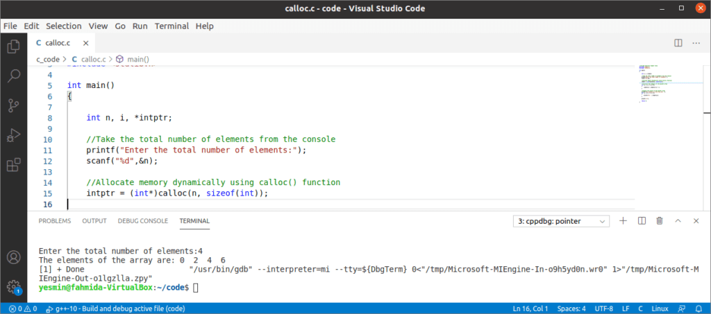 40 C programming examples