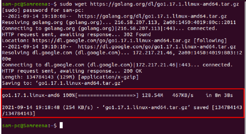 How to install Go on Ubuntu