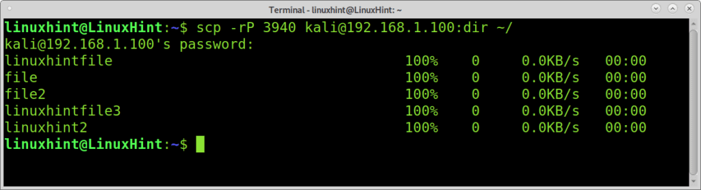 How Do I SCP with a Different Port? – Linux Hint