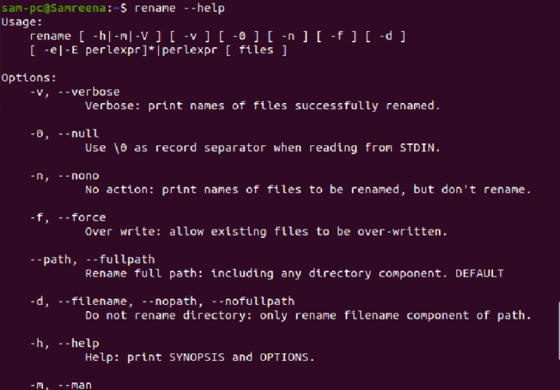 How Do I Rename A File In The Ubuntu Terminal 