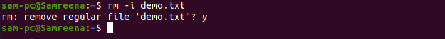 How To Delete A File In Ubuntu