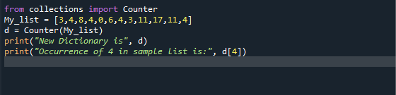 Python Count Occurrences in List