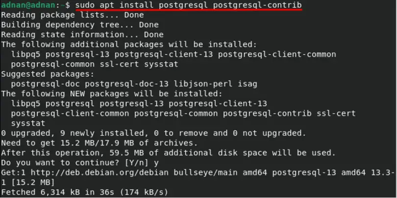 How To Install Postgresql On Debian 11