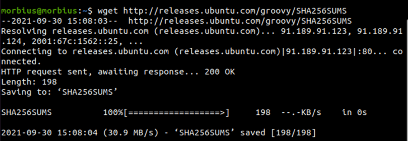 How to verify the sha256 checksum of a file on Linux