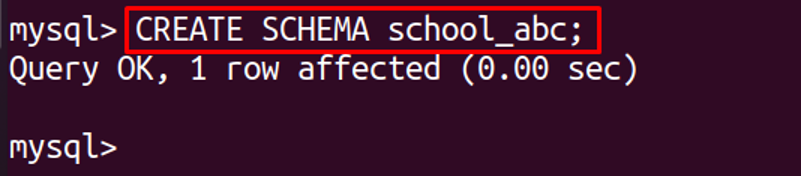 What Is Schema In MySQL