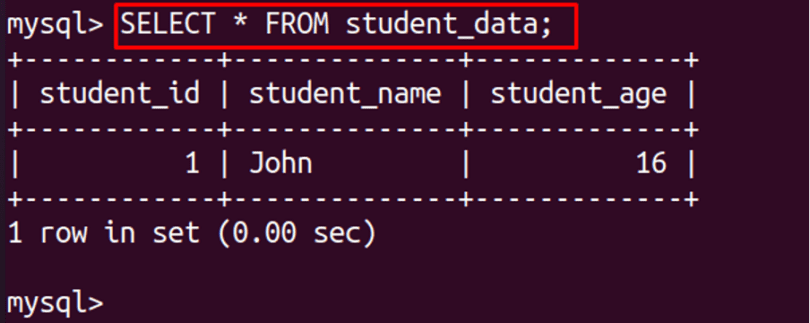 What is schema in MySQL