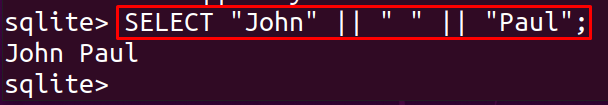 How Do I Concatenate In SQLite DevsDay ru