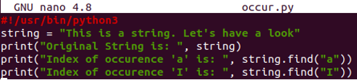 Python Find First Occurrence In String DevsDay ru