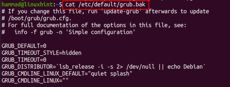 How do I change GRUB boot options