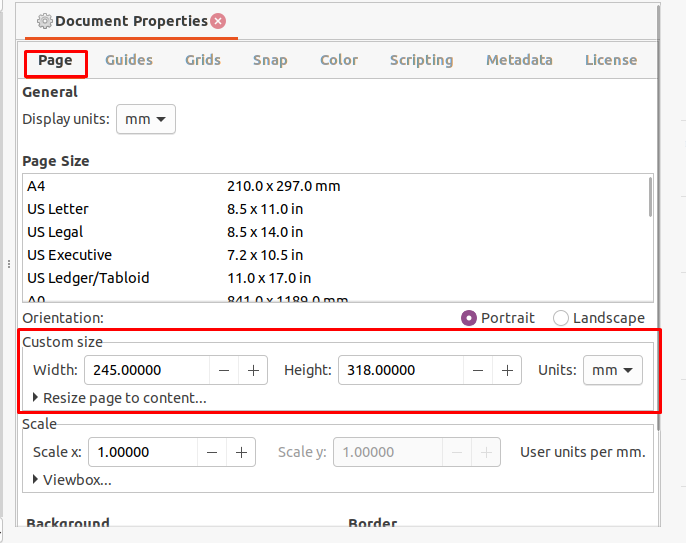 How To Change Canvas Size In Inkscape
