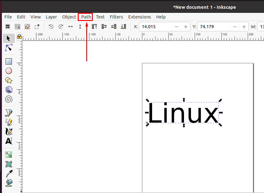 How To Convert Text To Path In Inkscape