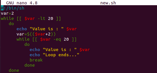 How To Do Bash Nested While Loop