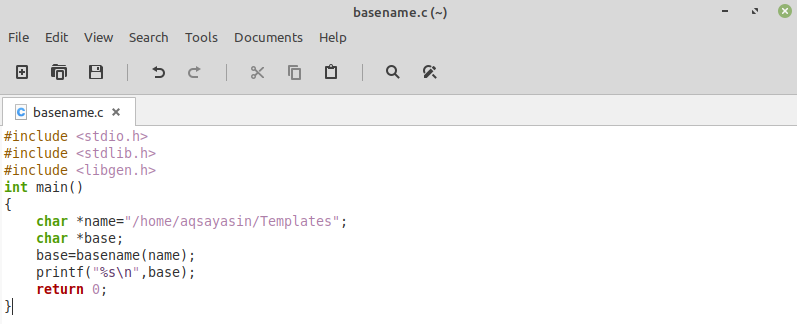 举例说明C语言的Basename功能的使用在Linux中处理文件时，你需要对它们的路径进行操作。C语言的某些功能可以对文 - 掘金