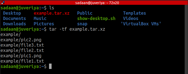 How To Extract Tar xz Files In Linux