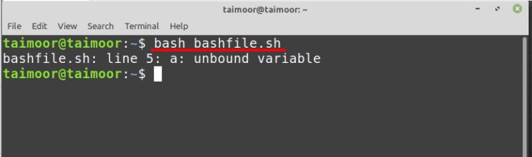 How To Use Set Command In Bash
