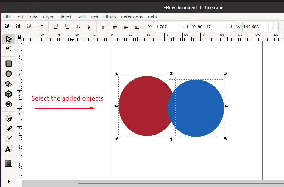 How To Merge Objects In Inkscape