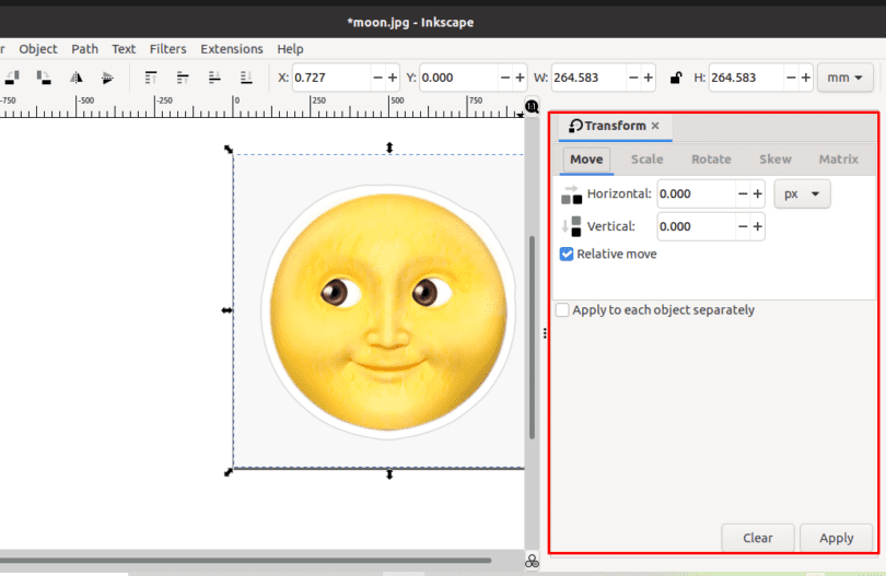 How to rotate object in Inkscape | DevsDay.ru