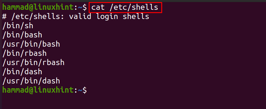 What Is The Linux Command To Find Out Which Shell You Are Using