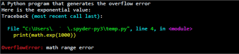 Python Math Range Error