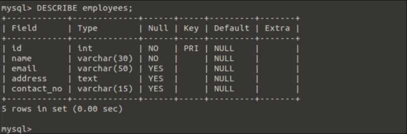 Difference between VARCHAR and TEXT in MySQL