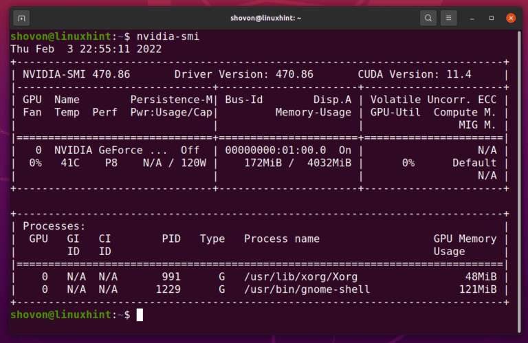 How to Install CUDA on Ubuntu 20.04 LTS