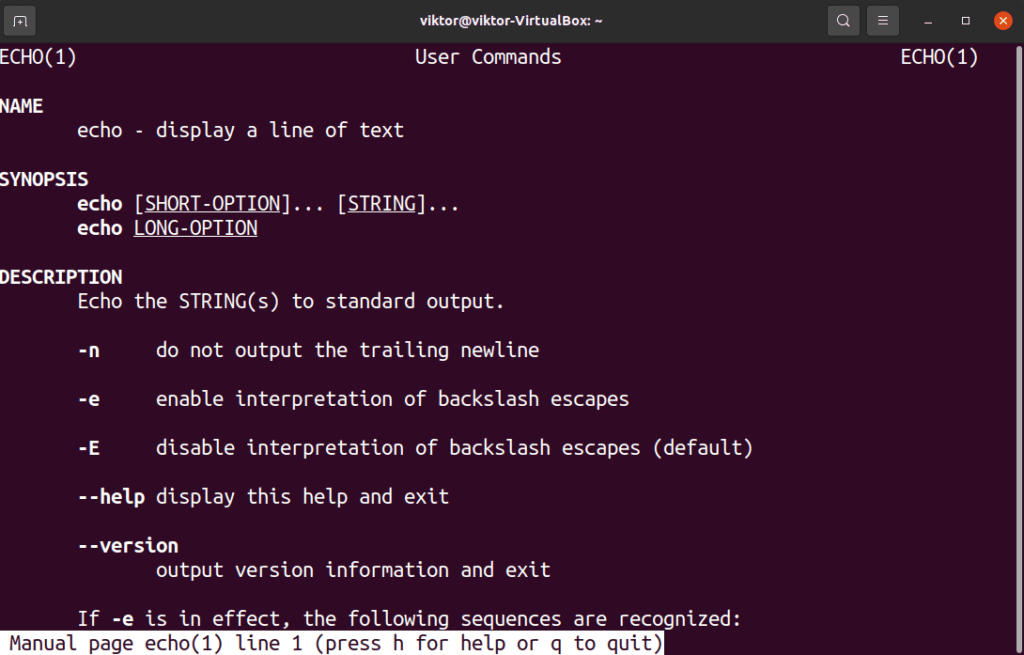 How To Echo Newline In Bash