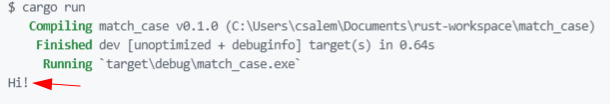 How To Use Match Statements In Rust