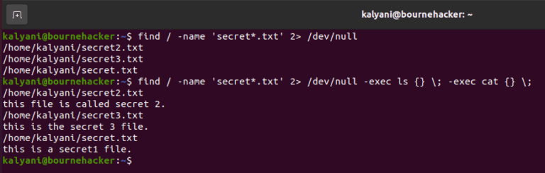 The Find Exec Command On Linux