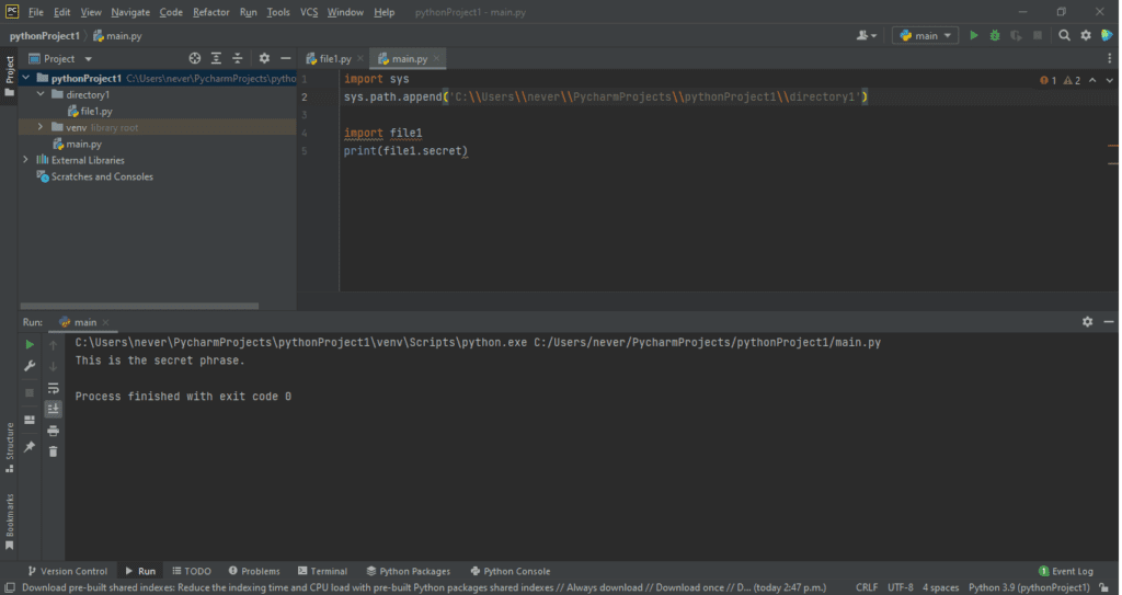 How To Use Sys path append In Python