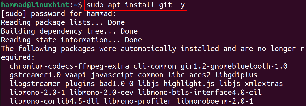 How To Install And Configure Git On Ubuntu 22 04 Jammy Jellyfish 