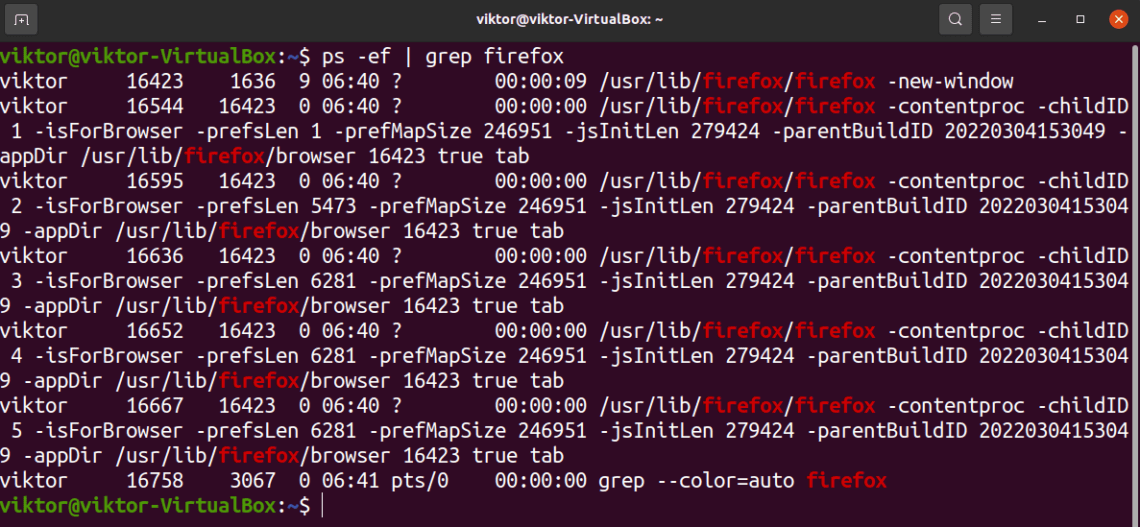 Linux Kill Process By PID