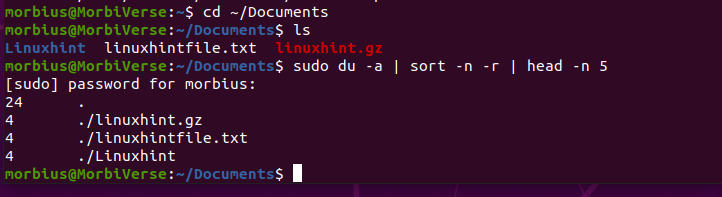 How To Find The Largest Files On The Linux System