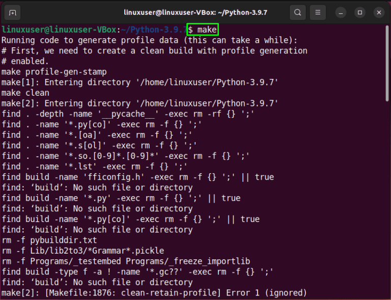 Install Python 3 9 For Graphic In Ubuntu 20 04 From Source Benisnous 