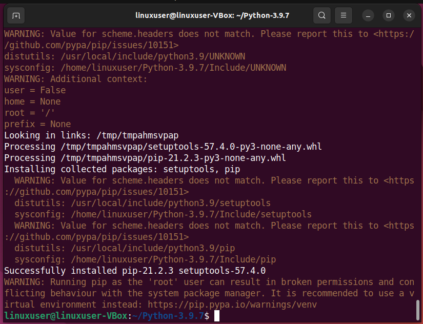Install Python 3 9 For Graphic In Ubuntu 20 04 From Source Benisnous 