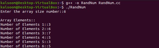 Fill Array With Random Numbers C DevsDay ru