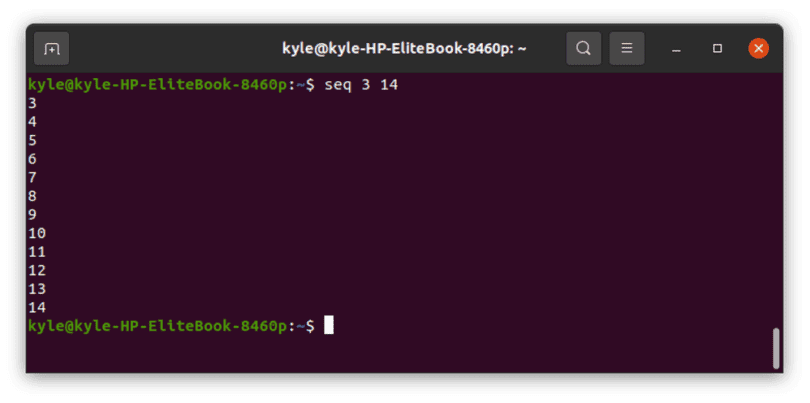 The Seq Linux Command With Examples