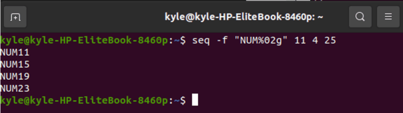 The Seq Linux Command With Examples