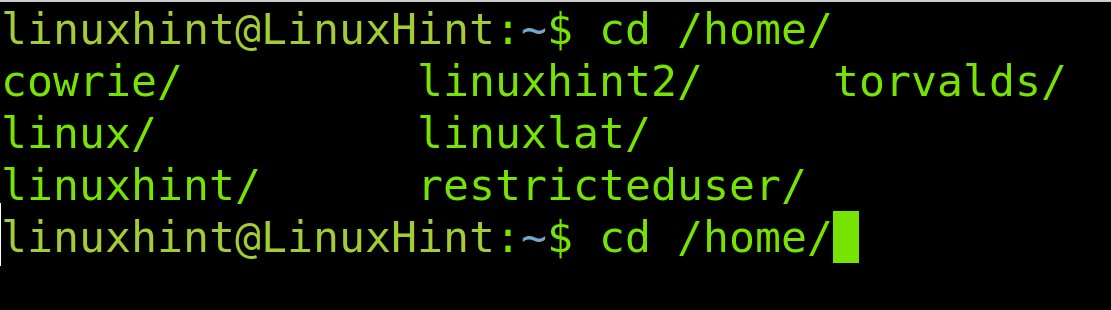 How To Go Back To A Directory In Linux